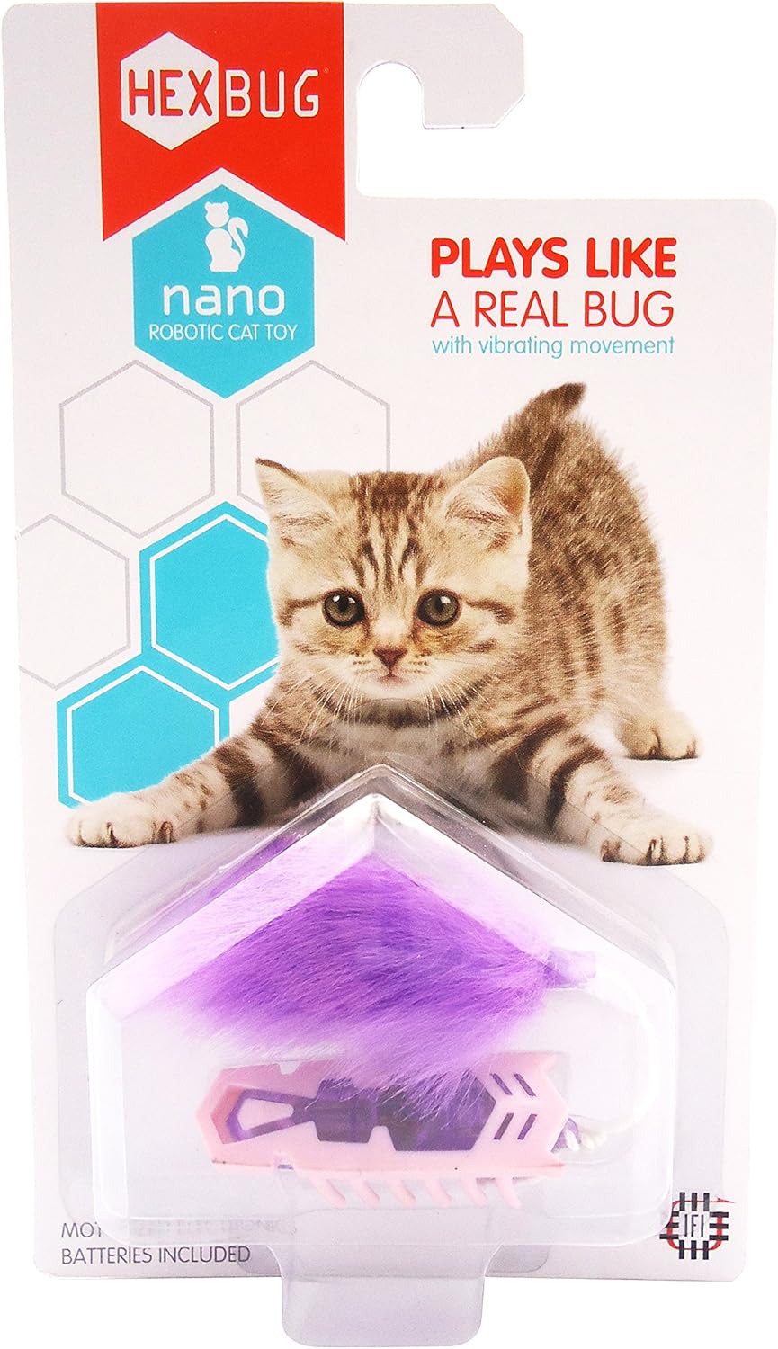 HEXBUG Nano Robotic Bug Cat Kitten Motorized Toy, Assorted – BigaMart