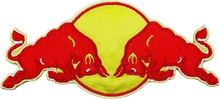 Aufnäher Red Bull Sponsor Racing Patches Embroidered Iron on Patch 12x5 ...