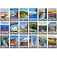 Amazon.com: National Park Posters Series B National Park Postcards ...