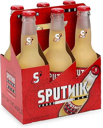 Sputnik Cerveza - Paquete de 6 x 330 ml - Total: 1980 ml: Amazon.es ...