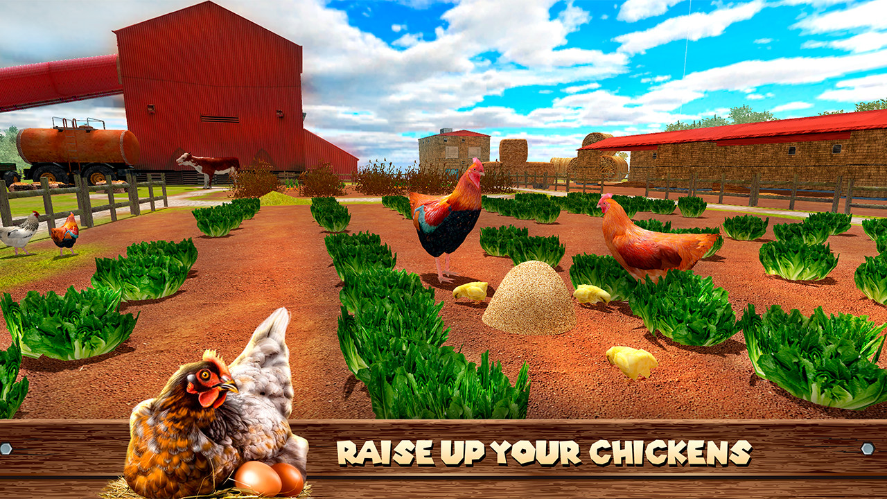 Amazon.com: Chicken and Hen Simulator 3D - Farm Animals Life | Birdy ...
