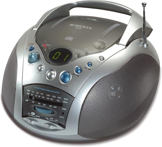 Roberts CD9959 Swallow LW/MW/FM Radio CD Player - Grey: Amazon.co.uk ...