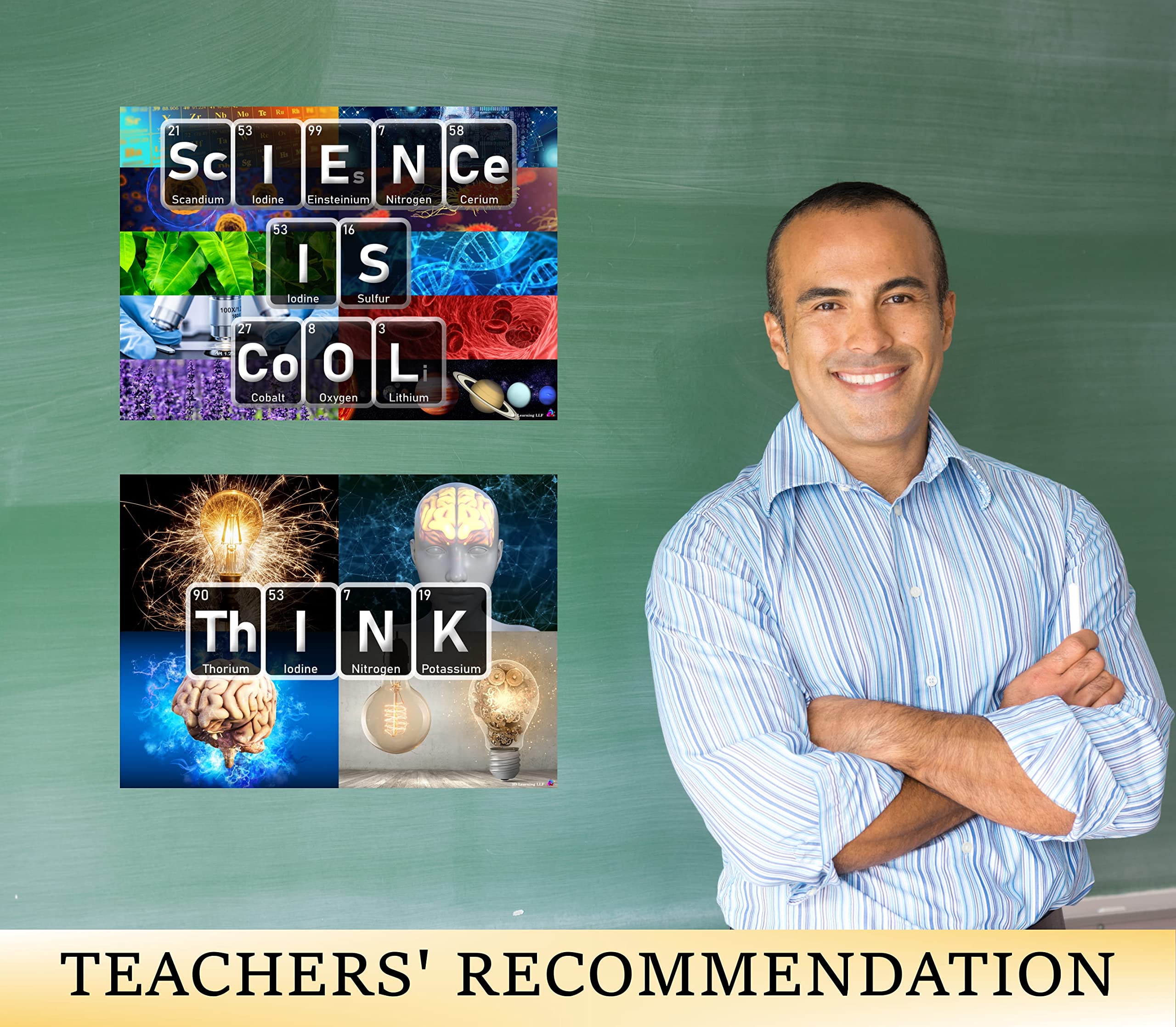 Mua ‘Science is Cool’ and ‘THINK’ Periodic Table Posters - Laminated ...