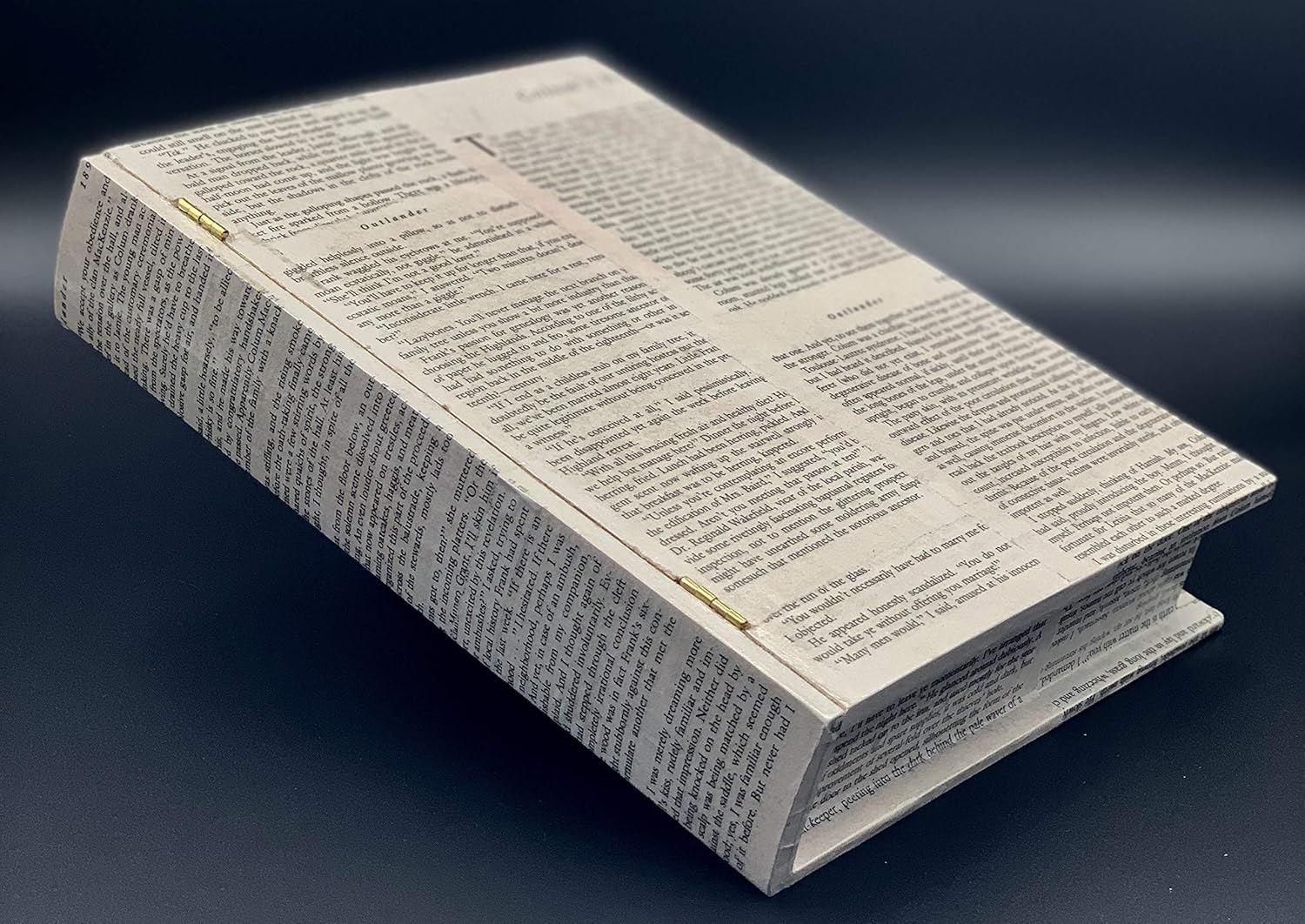 Amazon.com: Book Shaped Book Page Box: Handmade