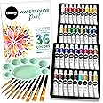 Amazon.com: Chalkola Watercolor Paint Set for Adults, Kids, Beginner ...