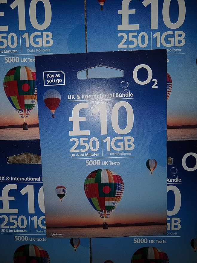 O2 - £10 UK & International Bundle: Amazon.co.uk: Electronics