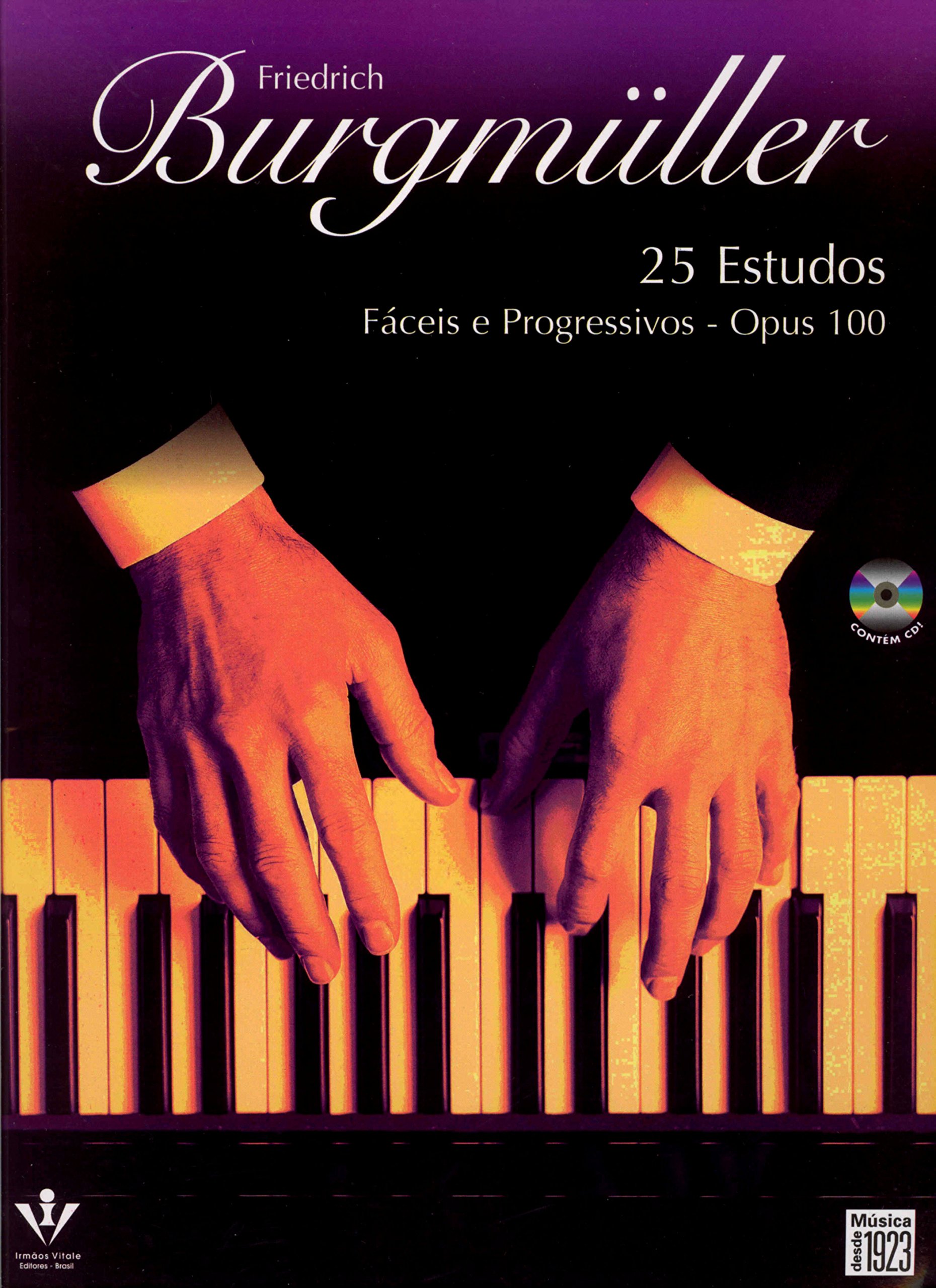 25 Estudos. Opus 100 PDF Friedrich Burgmüller