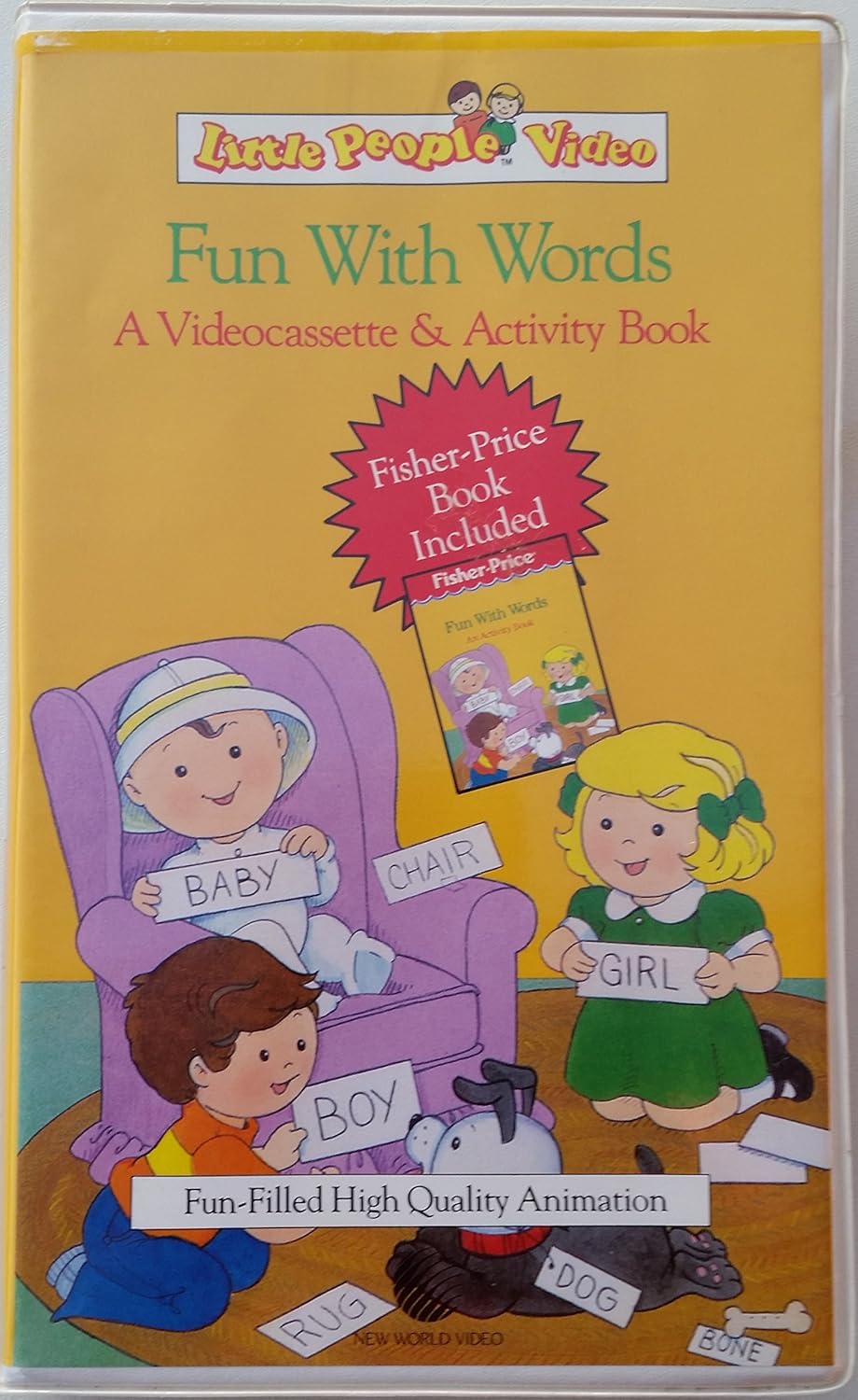 Amazon.com: Fun With Words [VHS]: Little People Video: Movies & TV