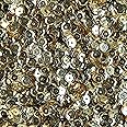 Amazon.com: 5mm CUP SEQUINS Gold Loose sequins for embroidery, applique ...