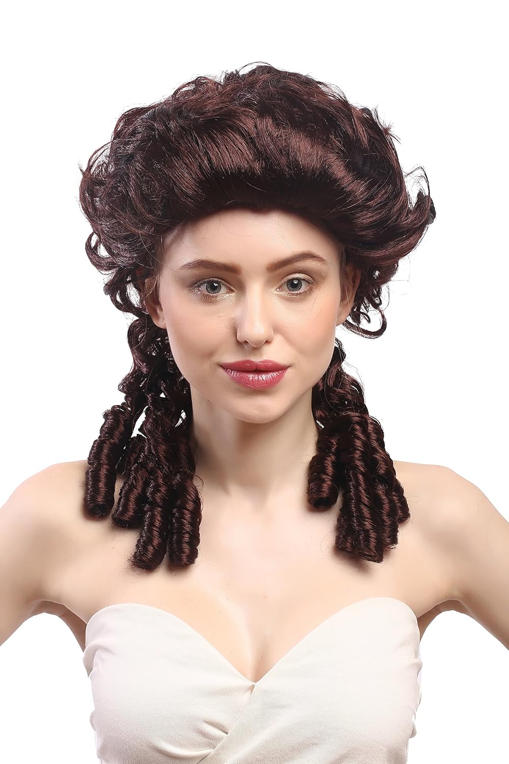 WIG ME UP ® - DH1009-ZA30 Lady Party Wig Halloween historic Cosplay ...