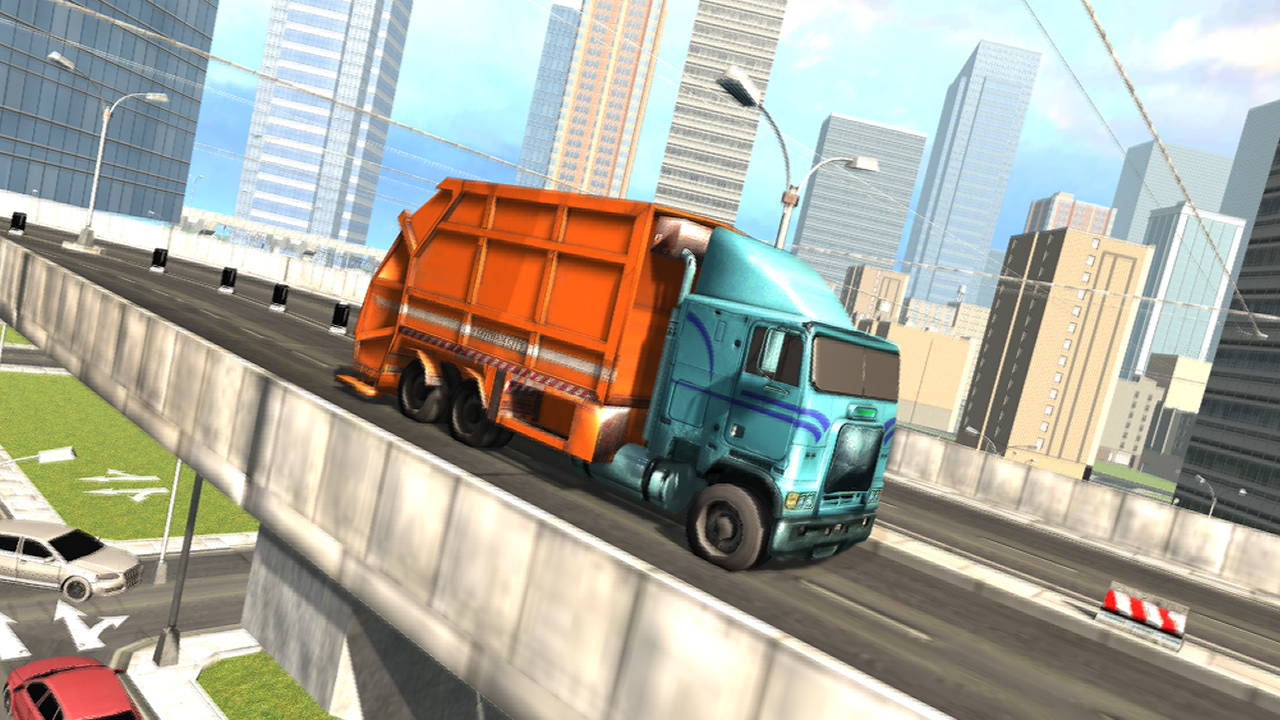 Garbage Cargo Truck Games Offline -Real Metro City Recycling Dump Truck ...