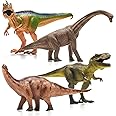Amazon.com: Prextex 13” Realistic Looking Dinosaurs Pack of 4 Jumbo ...