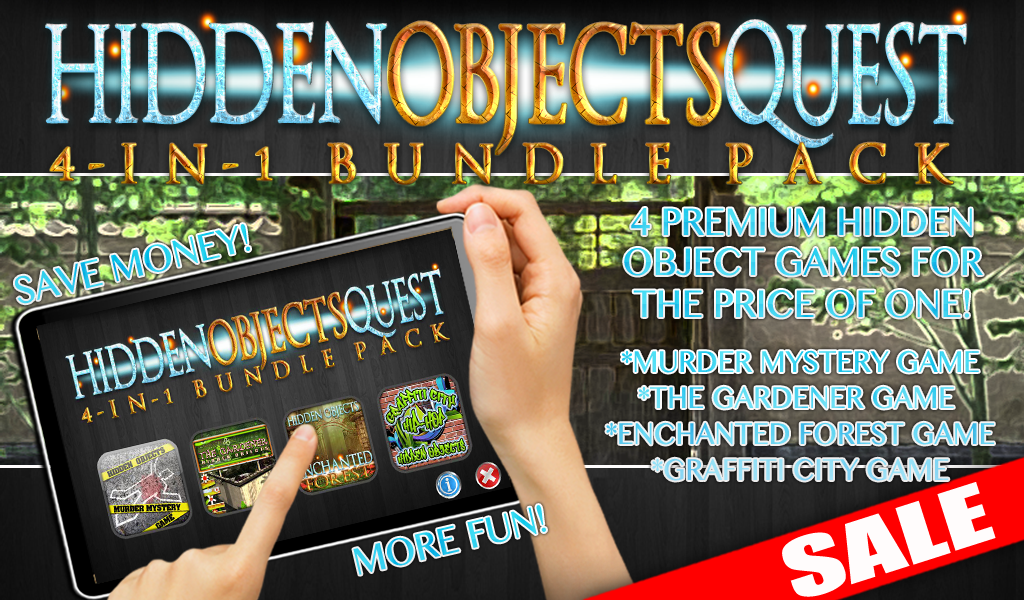 Hidden Objects Quest 4-in-1 Game Bundle Pack (Kindle Tablet Edition):Amazon.com:Appstore for Android