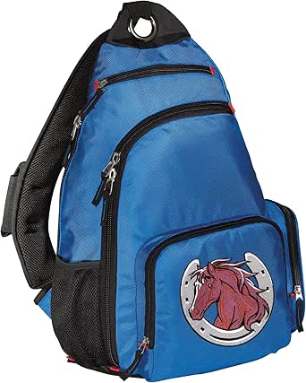 Amazon.com | Horse Lover Backpack COMFORTABLE Horses Sling Backpacks ...