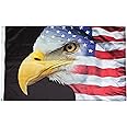 Amazon.com: FlagSource U.S. Flag with Eagle Nylon Decorative Flag, Made ...