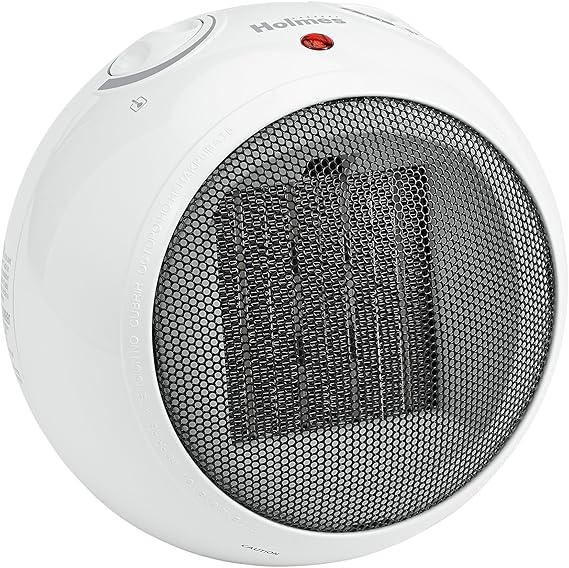 Holmes Group HCH9264M-PTU Globe Personal Ceramic Heater, White: Amazon ...
