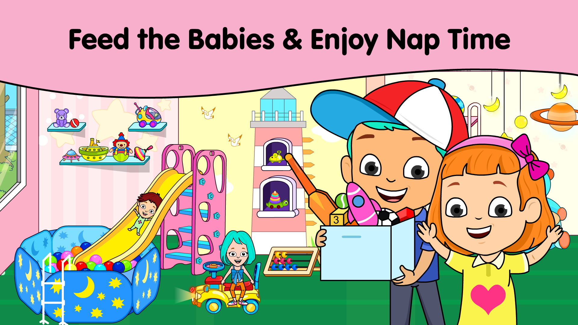 Tizi Town - My Newborn Baby Daycare Games for Kids:Amazon.com:Appstore ...