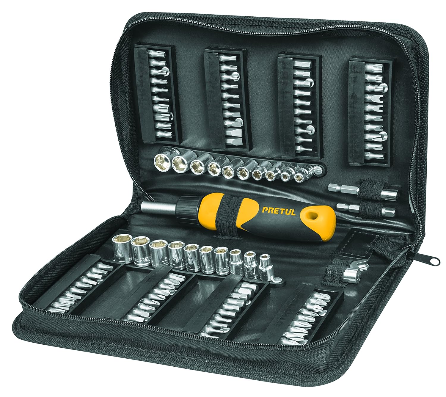 Pretul SET-105, Juego de herramienta, 105 piezas: Amazon.com.mx ...