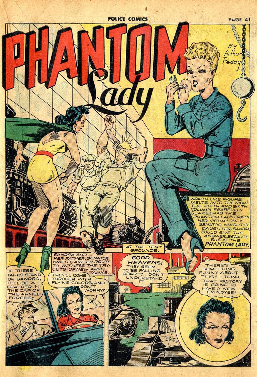 Amazon.com: POSTER comics cover Phantom Lady 2 QUALITY Yrs FINAL Ed pt2 ...