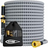 Amazon.com : TITAN Garden Hose | Flexible, Lightweight, Kink-Free ...