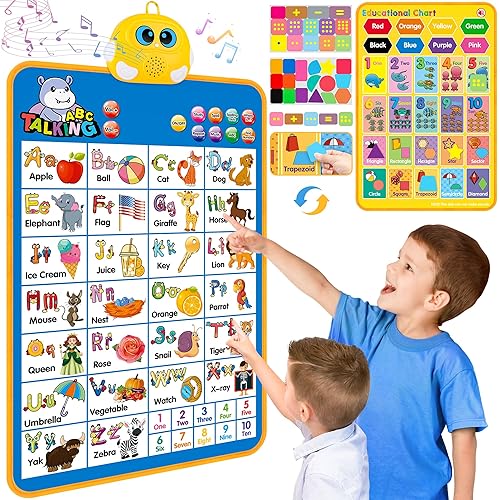 Interactive Alphabet Wall Chart, Talking ABC Interactive Alphabet ...