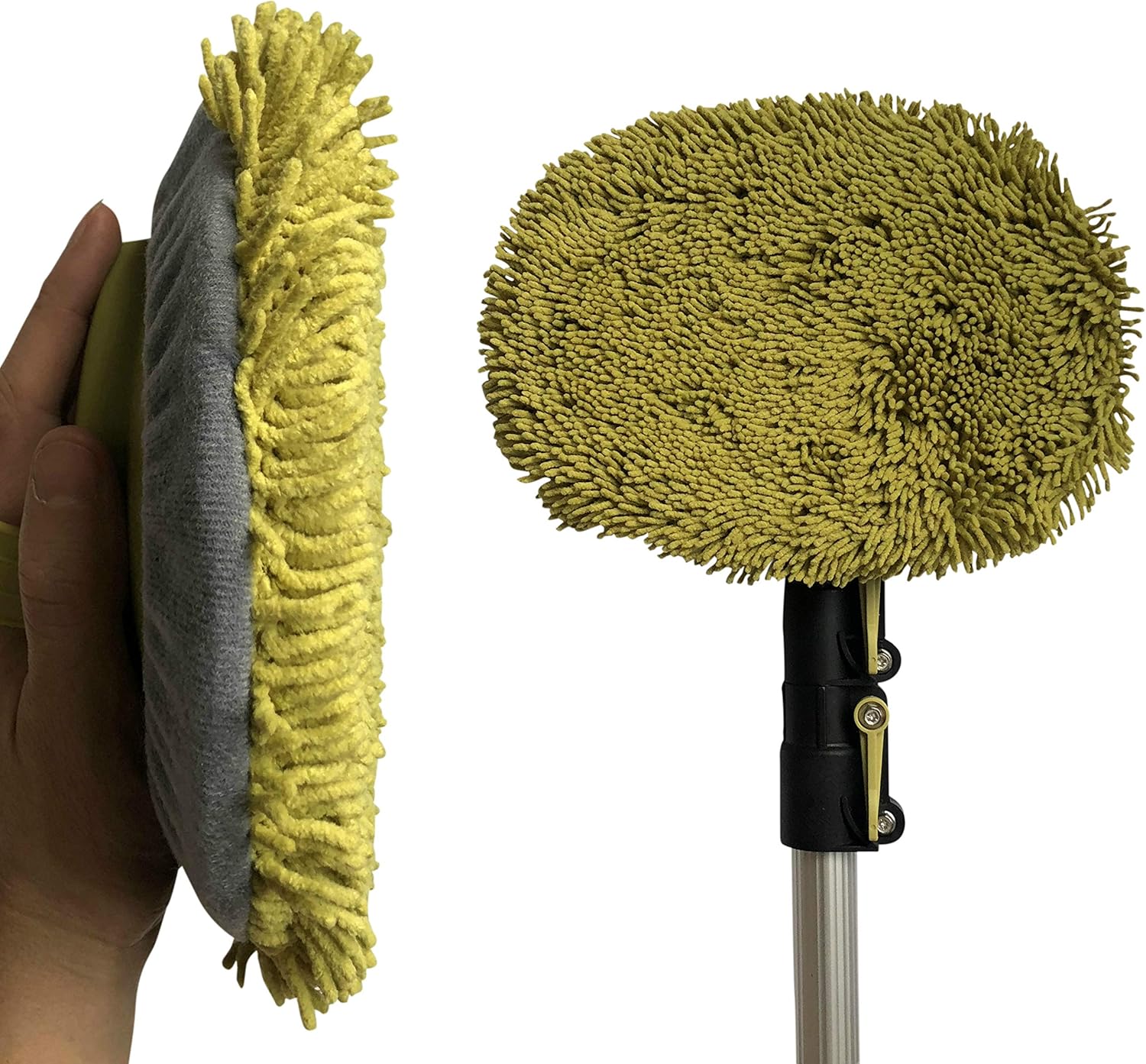 DocaPole 5-12 Foot (1.5-3.5 m) Wall Duster Extension Pole | Chenille ...