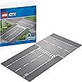 Amazon.com: LEGO City Curve and Crossroad 60237 Building Kit (2 Pieces ...
