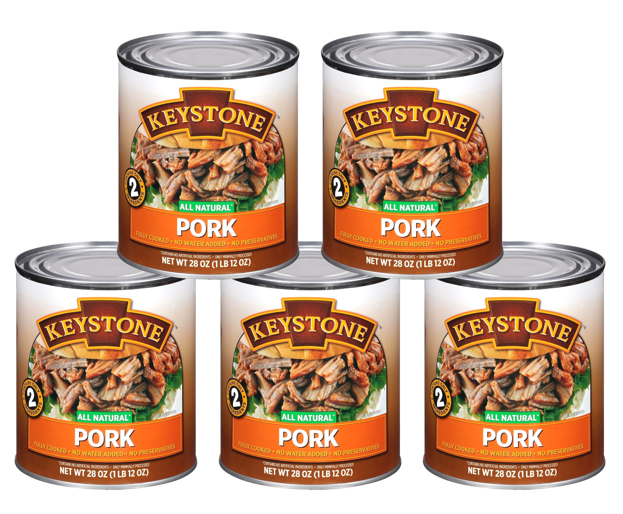 Mua Keystone Meats All Natural Canned Heat & Serve Pork 28 Oz Long ...