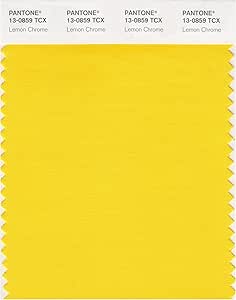 PANTONE Smart 13-0859X Color Swatch Card, Lemon Chrome - Wall Decor ...