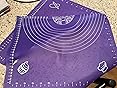 Amazon.com: LIMNUO Silicone Pastry Mat Extra Thick Non Stick Baking Mat ...