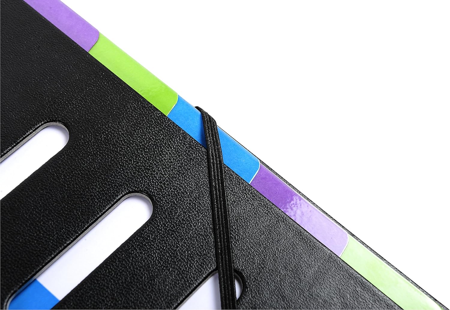 Exacompta Black Office Expanding Spine Multipart File, 9 Sections, A4 ...