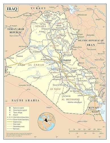 Palmetto Posters 24x31 Laminated Poster: Large detailed political and ...