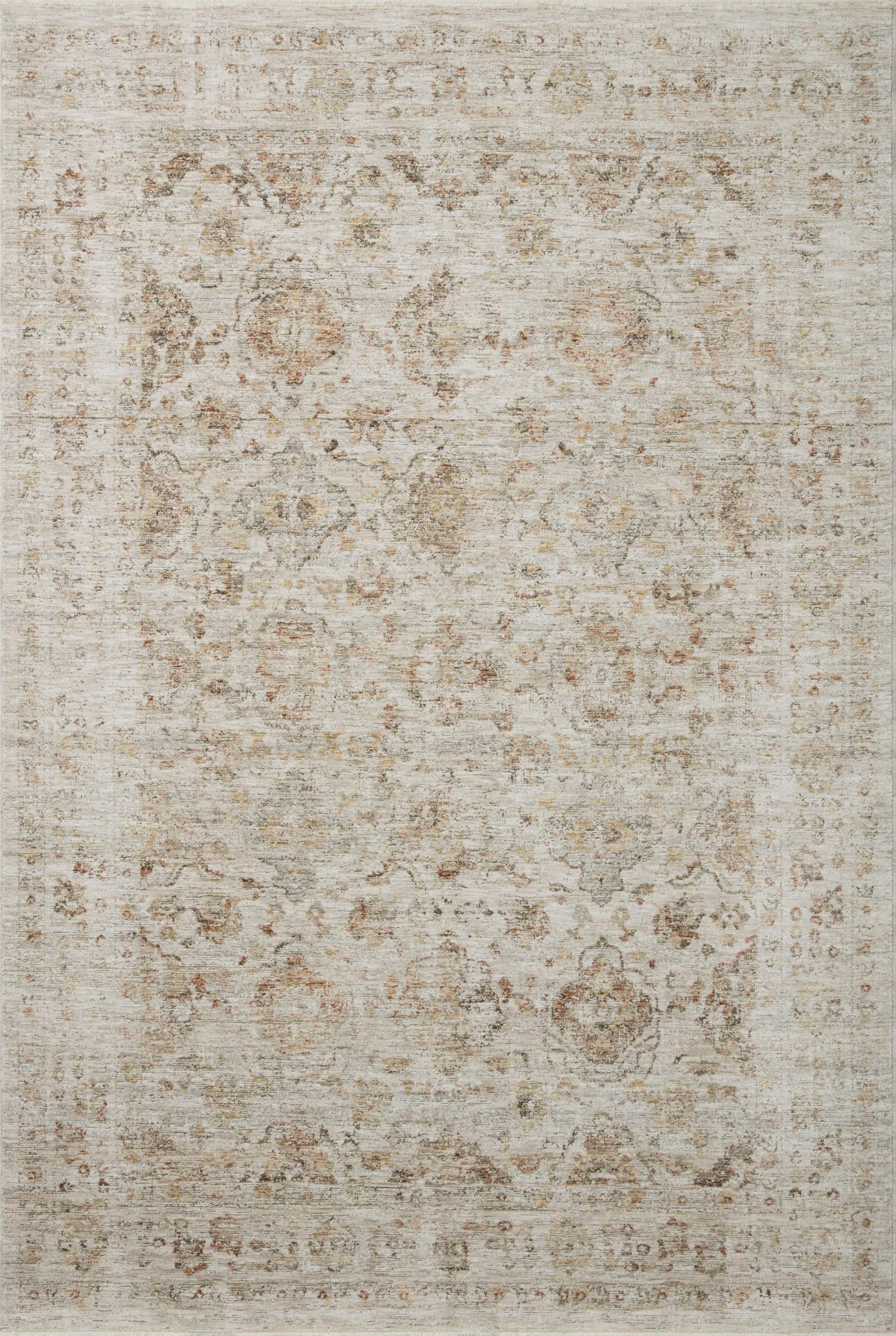 Loloi Amber Lewis x Honora Beige/Spice 5'-3" x 7'-9" Area Rug for sale ...