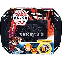 Amazon.com: Bakugan, Baku-storage Case (Black) Collectible Action ...