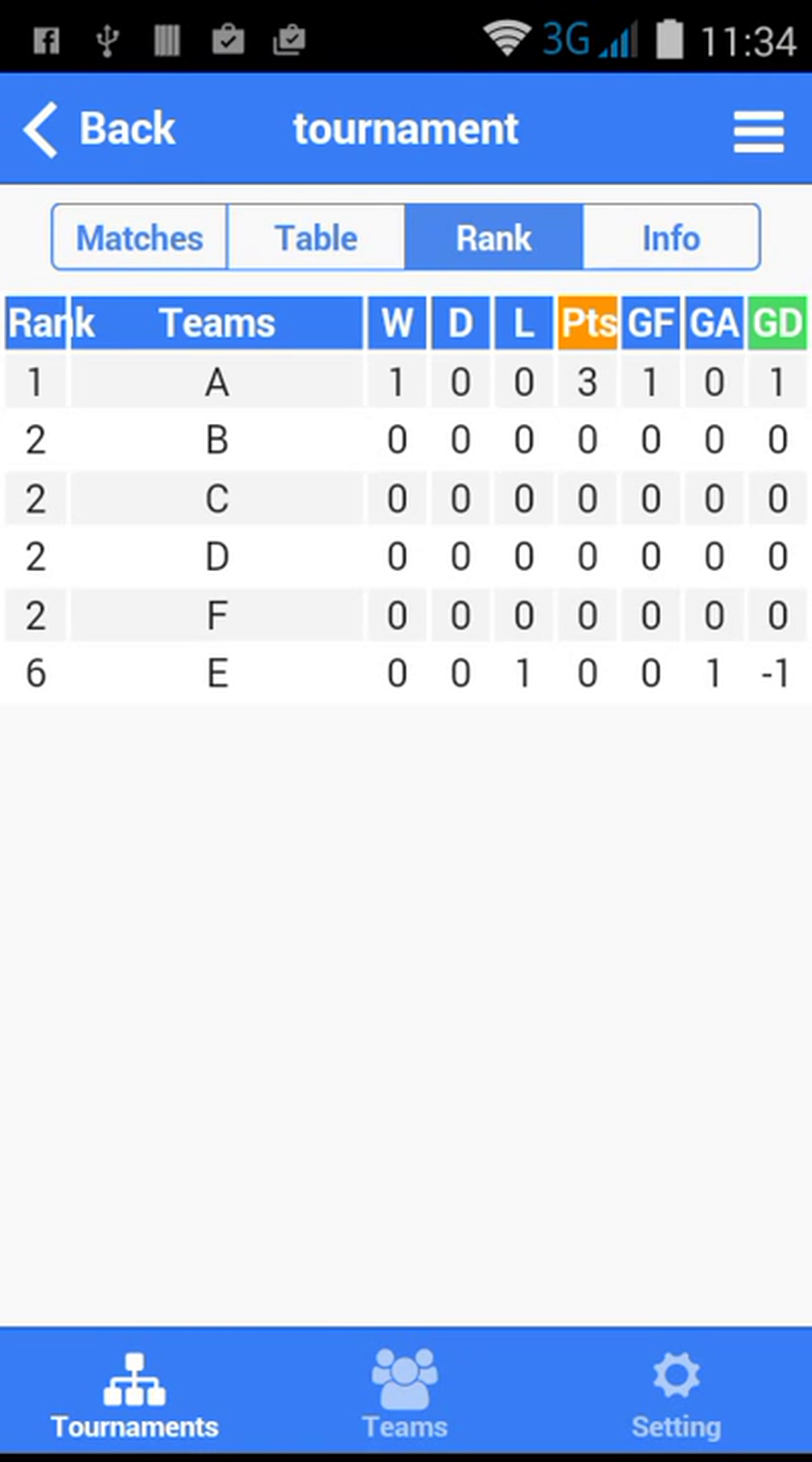 Football Tournament Maker - App on Amazon Appstore