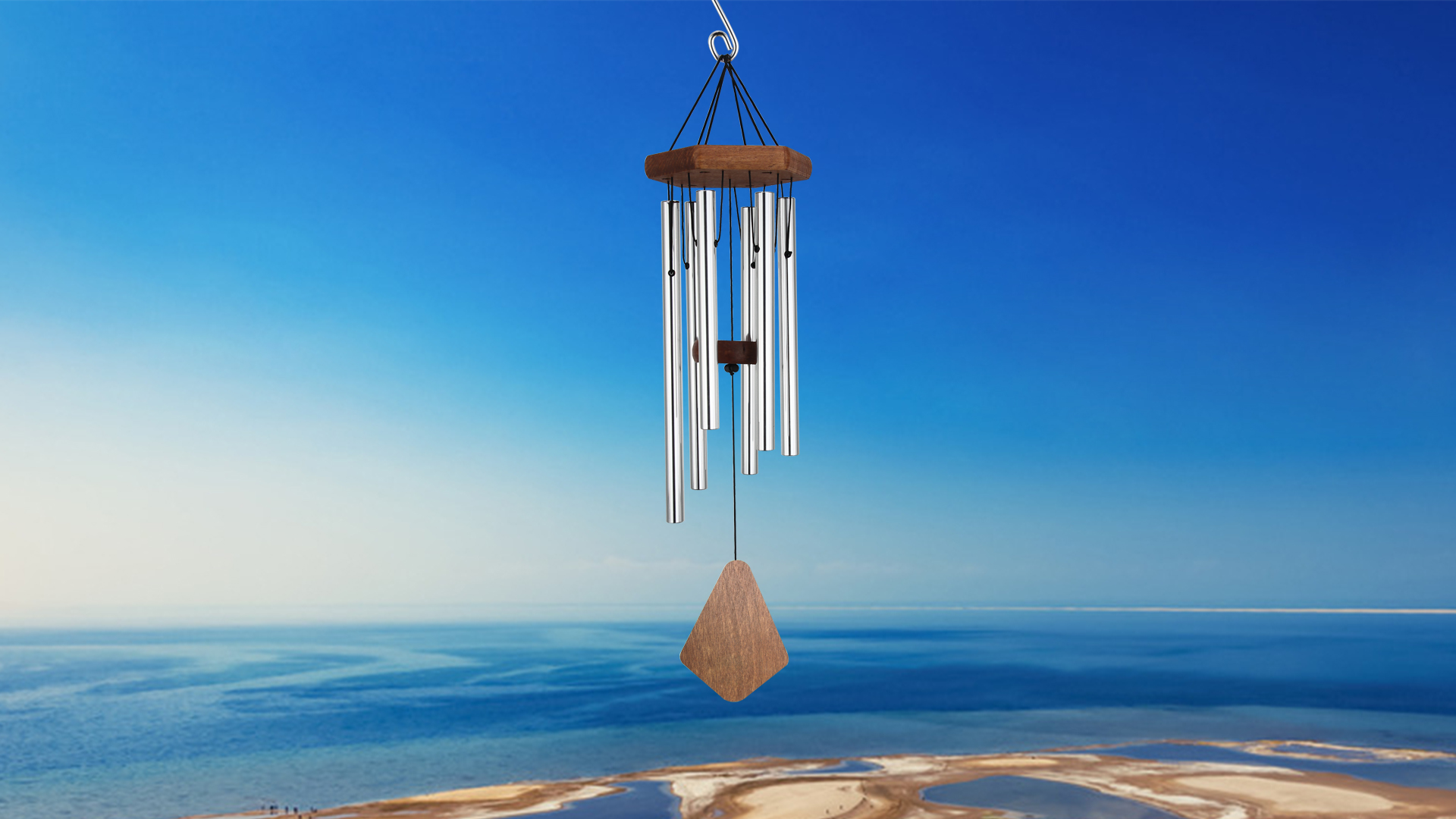 Watch Tuned Wind Chimes Outdoor, 28” Amazing Grace Wind Chimes with 6 ...