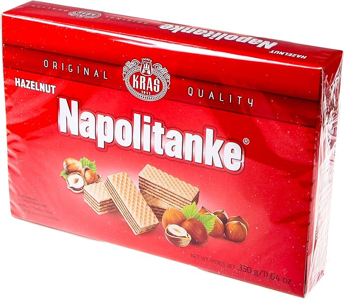 Wafer Napolitanke Hazelnut - (Pack of 12): Amazon.co.uk: Grocery