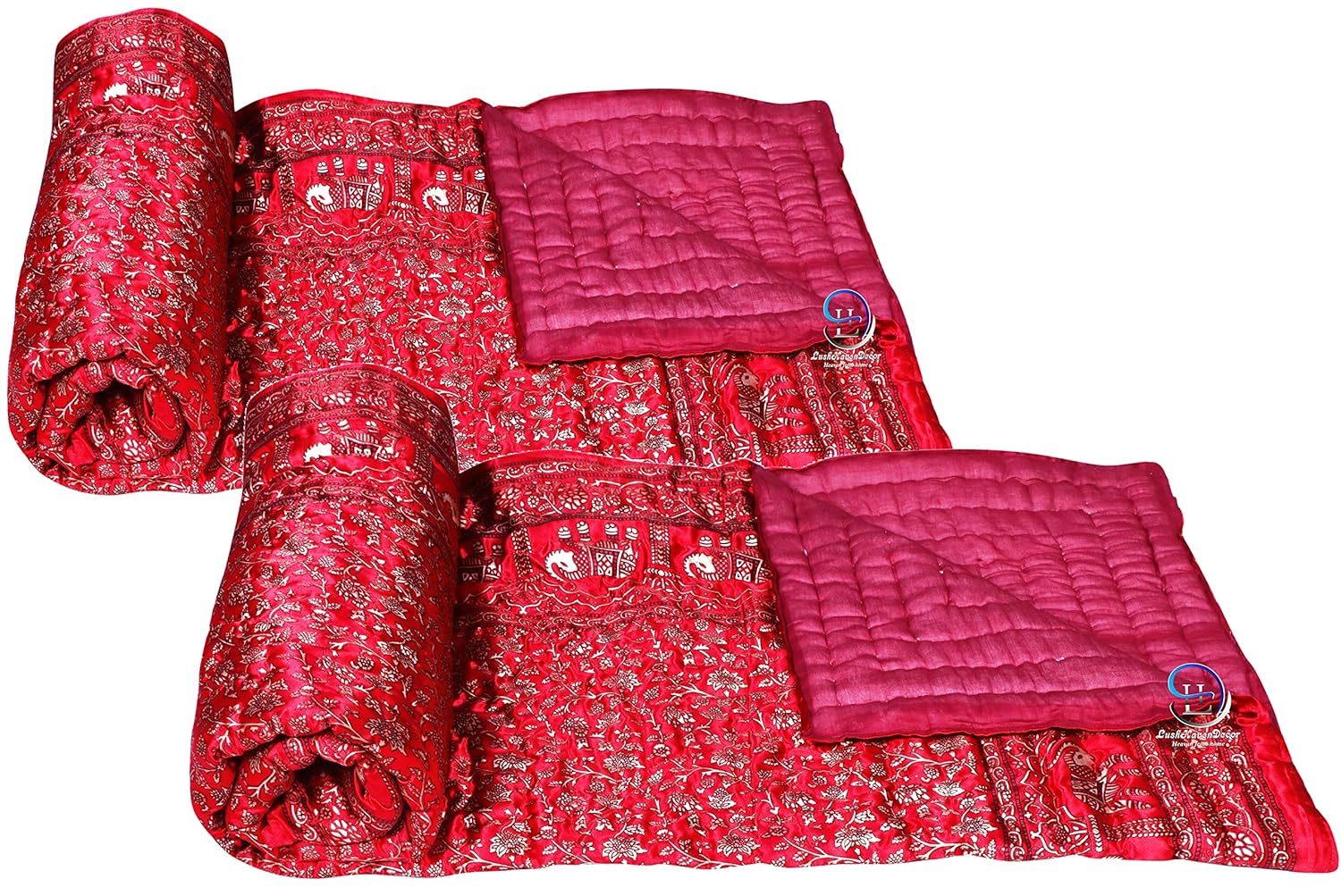 Buy SD ENTERPRISES Jaipuri World Famous Light Weight Silk Traditional ...