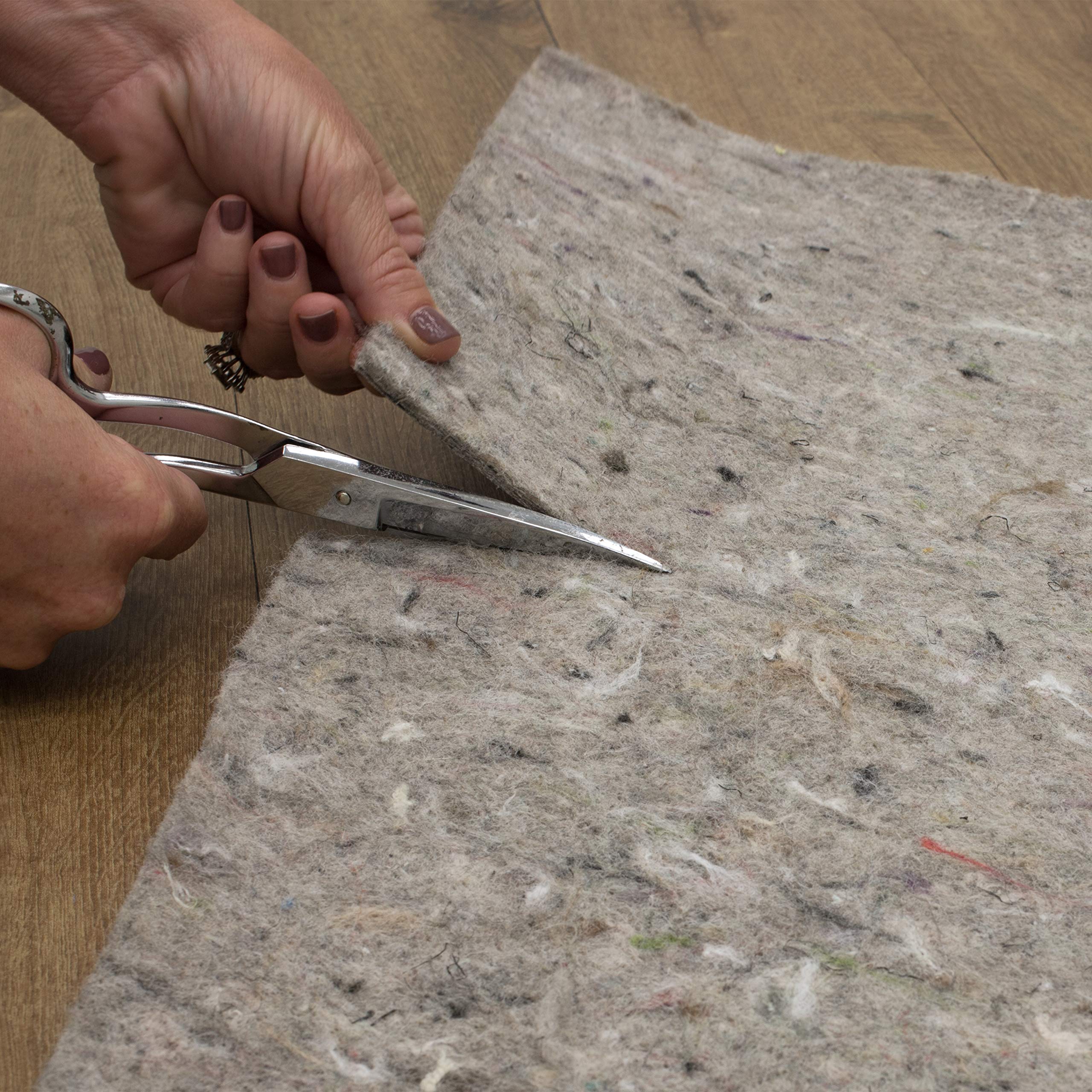 Mohawk Home Dual Surface 8ft x8ft Felt Non Slip Rug Pad, 7'6 Round, 1/4 ...