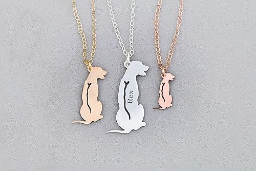 Amazon.com: Rhodesian Ridgeback Dog Necklace - IBD - Personalize Name ...