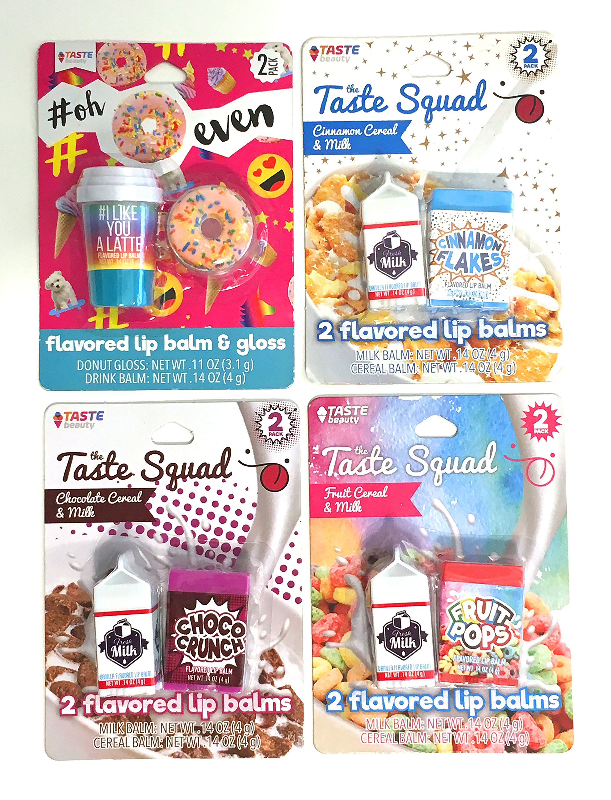 Amazon.com : Taste Beauty 6PC Flavored Mason Jar Lip Balm (Perfect Pear ...