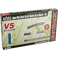 Amazon.com: Kato USA Model Train Products V5 UNITRACK Inside Loop Track Set : Arts, Crafts & Sewing