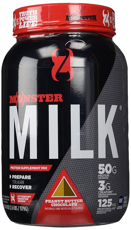 Cytosport Monster Milk Nutritional Drink, Powder Protein Supplement Mix ...