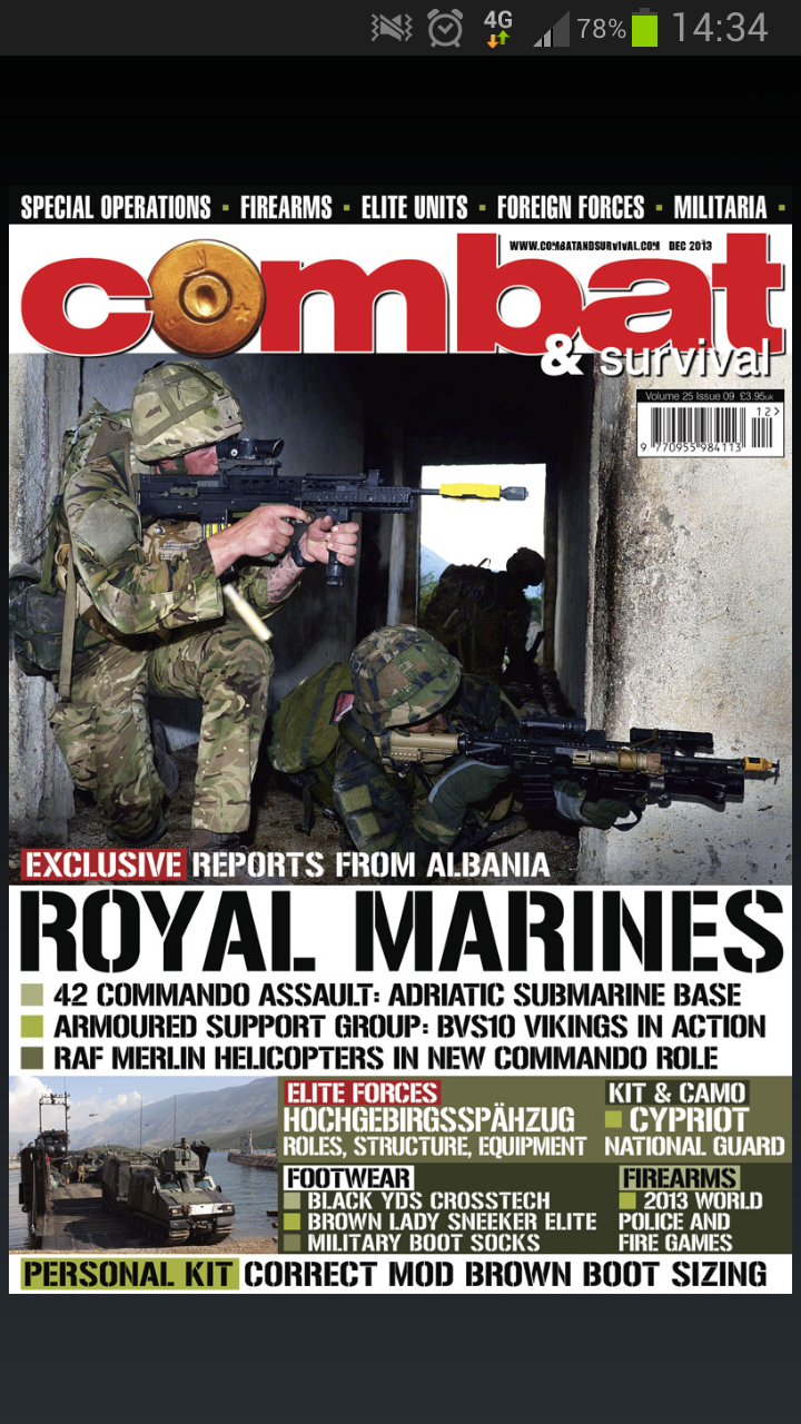 Combat & Survival Magazine:Amazon.co.uk:Appstore for Android