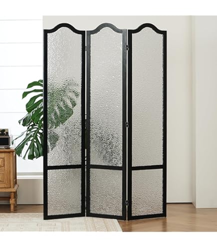 Black Square Room Divider
