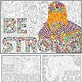Amazon.com: ALEX Art Set of 2 Large Coloring Posters - Motivational ...