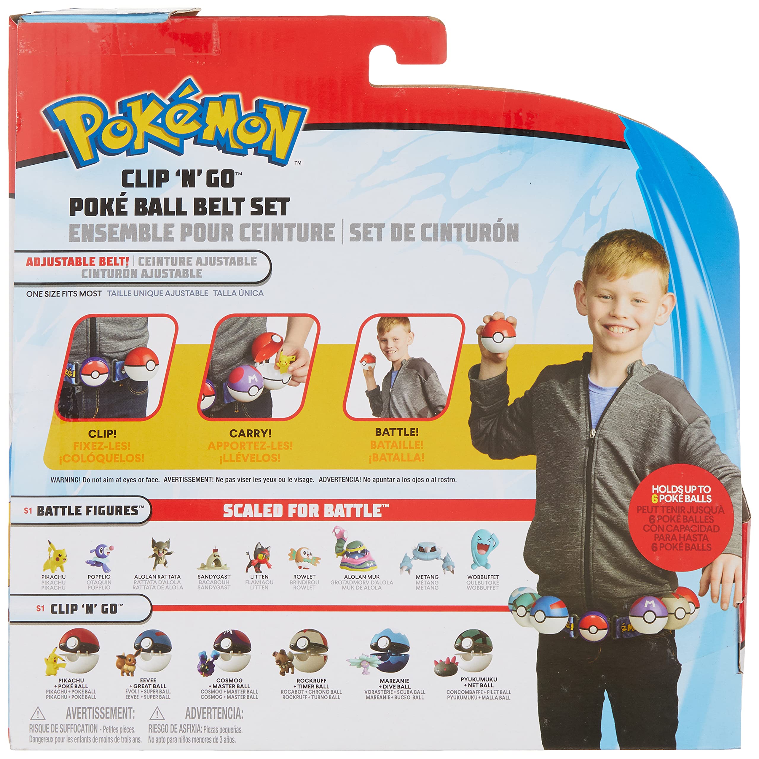 Mua Pokemon Clip 'N' Go Poke Ball Belt Set, Comes with Poke Ball, Nest ...