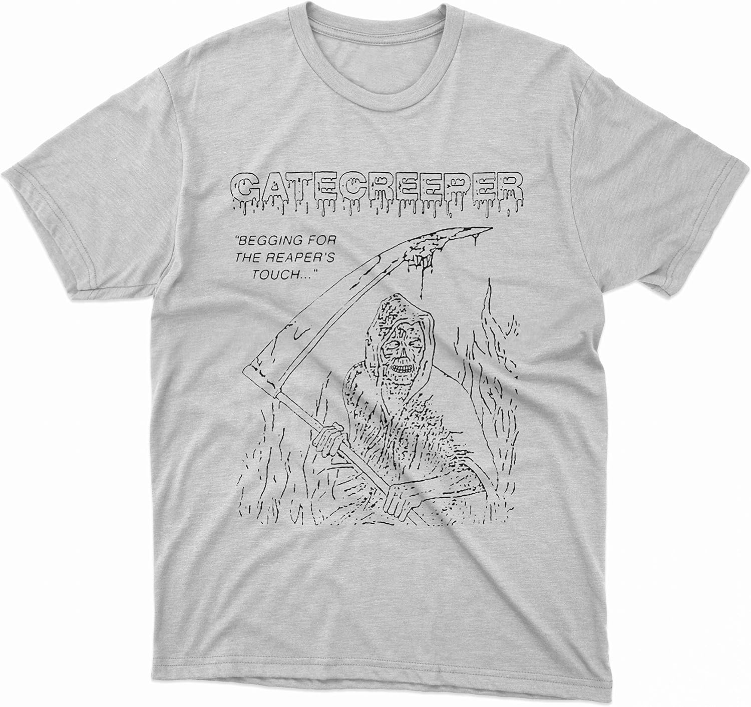 Amazon.com: Gatecreeper Merch Gatecreeper Reaper's Touch T-Shirt ...