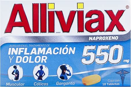 Alliviax 10 tabletas: Amazon.com.mx: Salud y Cuidado Personal