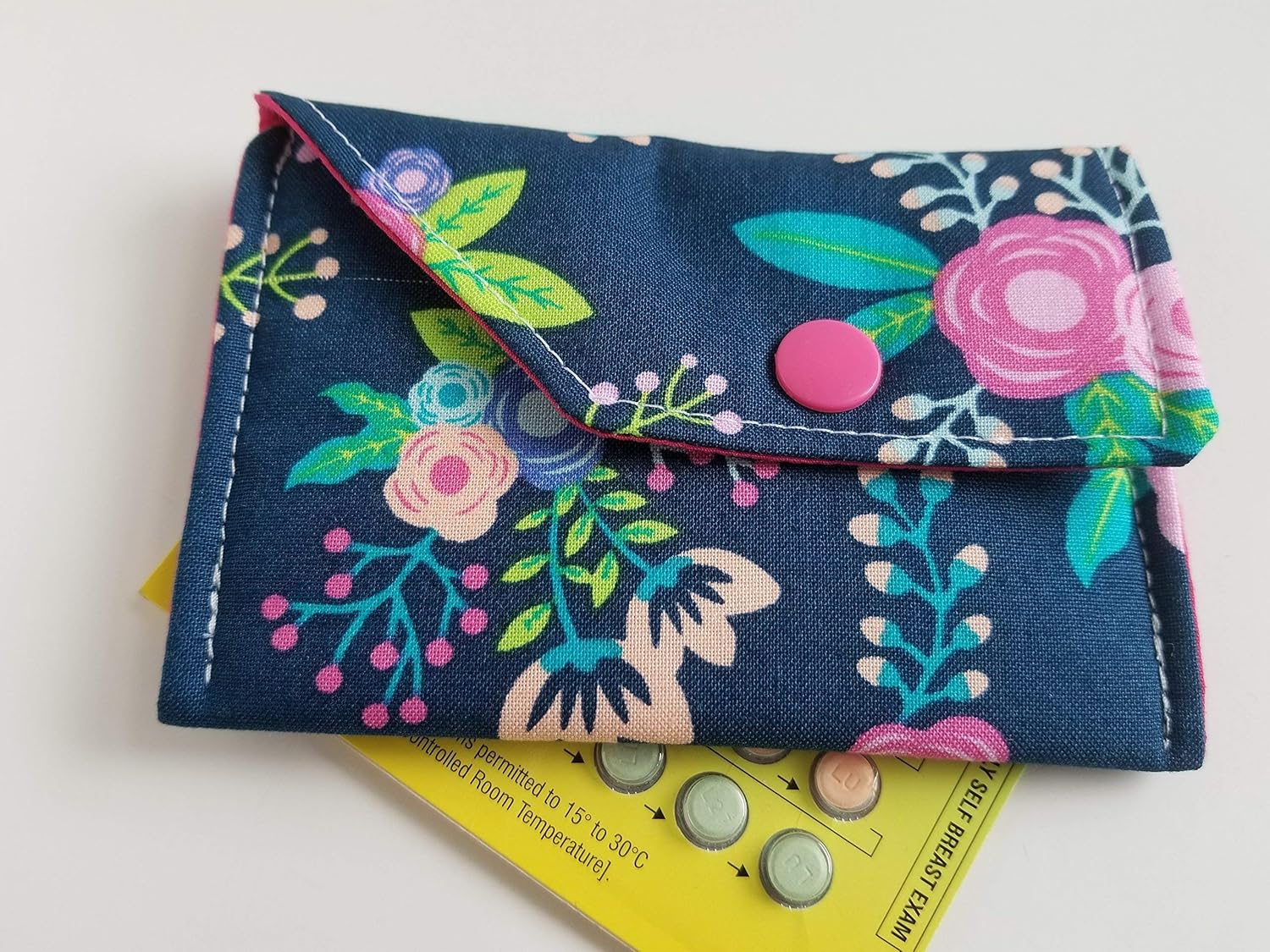 Amazon.com: Birth Control Case Sleeve with Snap Closure and Optional ...